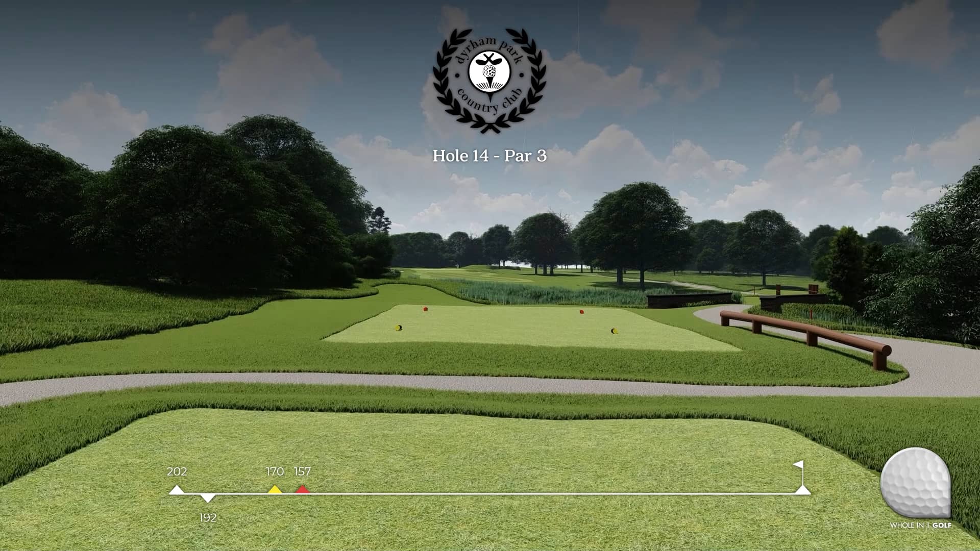 Dyrham Park Golf Club - Hole 14 on Vimeo
