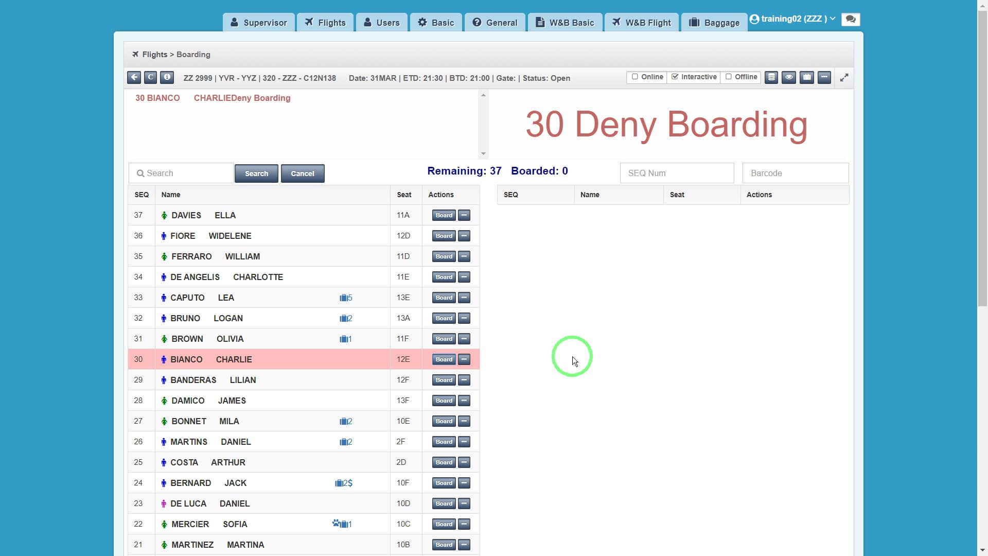 Deny Boarding on Vimeo