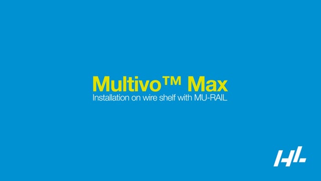 Pusher tray on shelf - Multivo™ Max