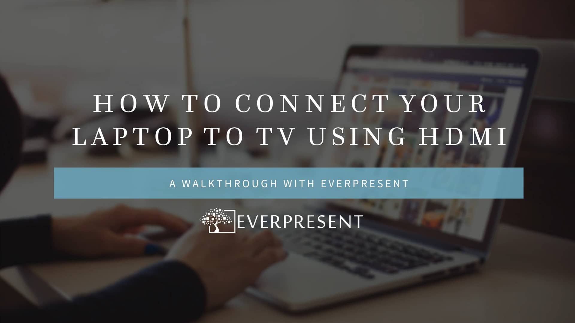 How to connect to a TV via HDMI on Vimeo
