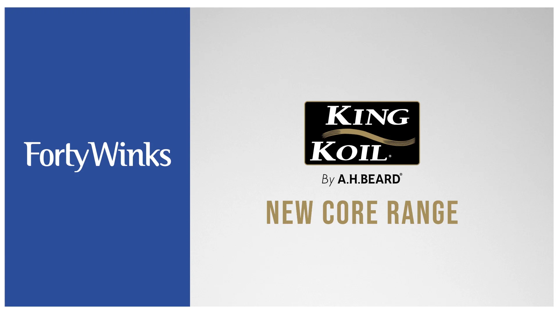 AH Beard Forty Winks 2020 Range on Vimeo