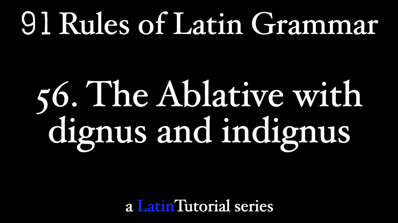 LatinTutorial