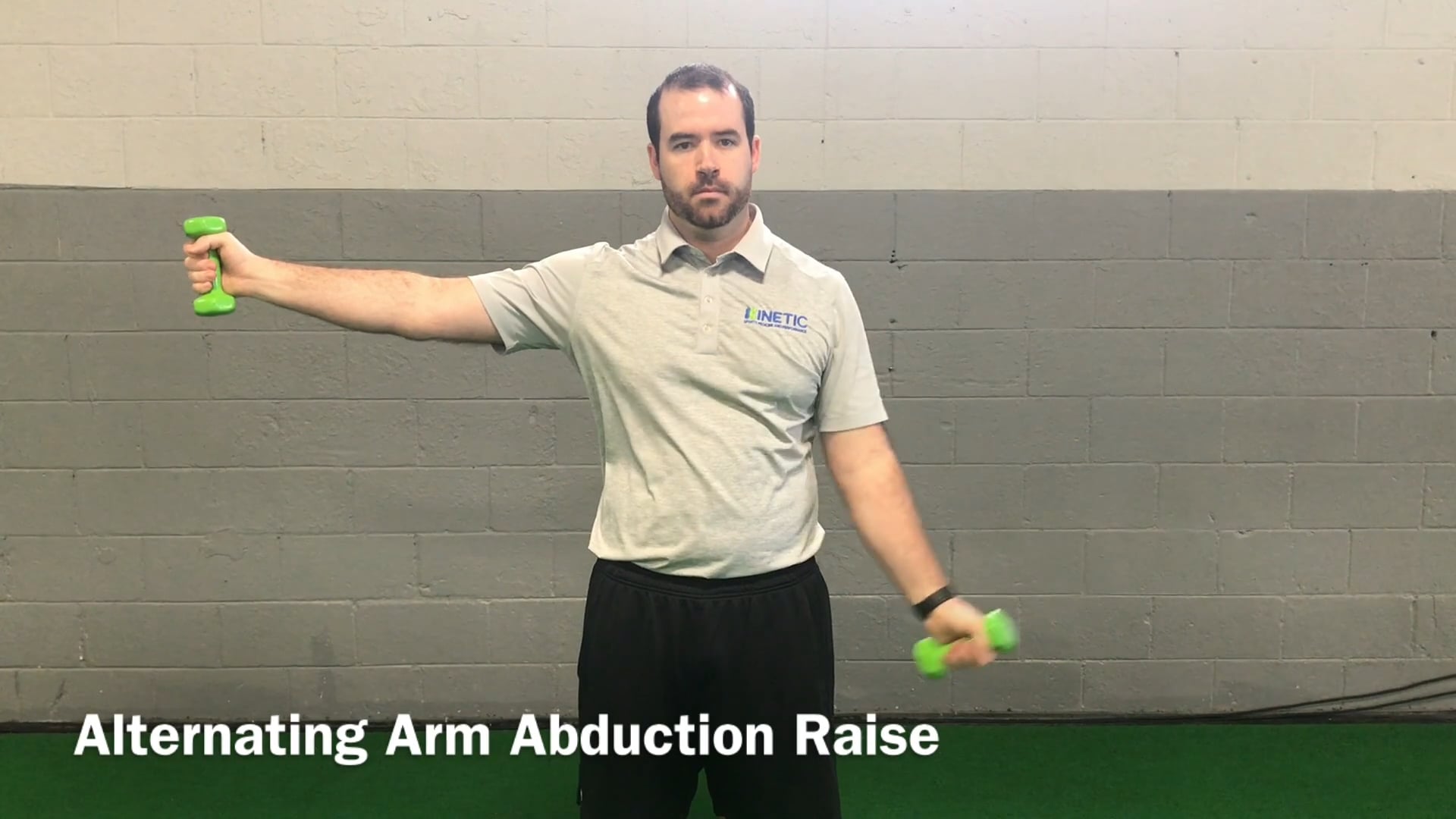 Alternating Arm Abduction Raise on Vimeo