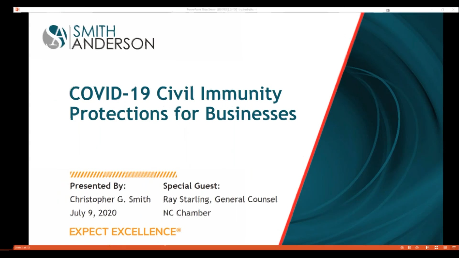 COVID-19 Civil Immunity Protections for Businesses on Vimeo