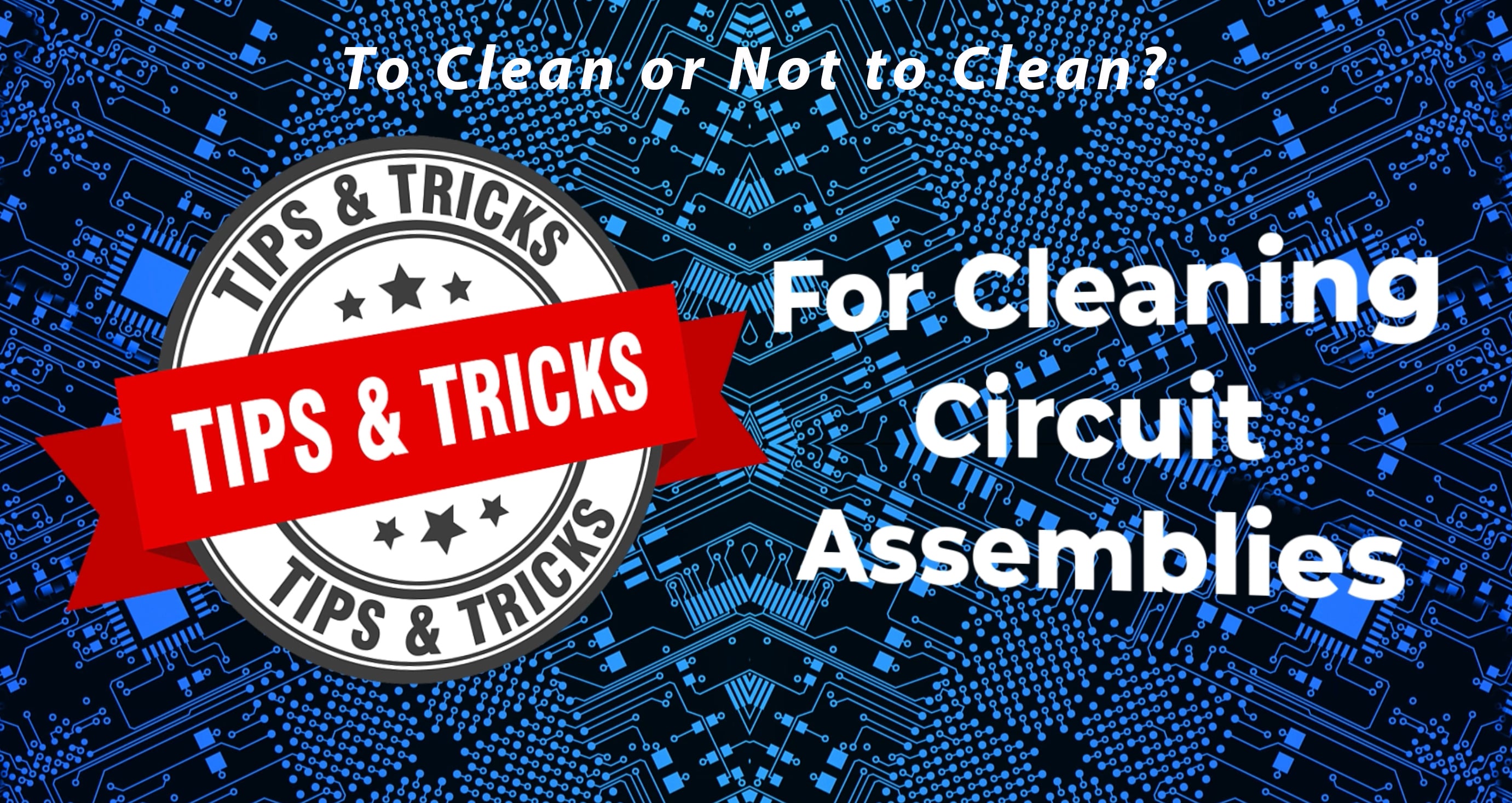 To Clean or Not to Clean on Vimeo