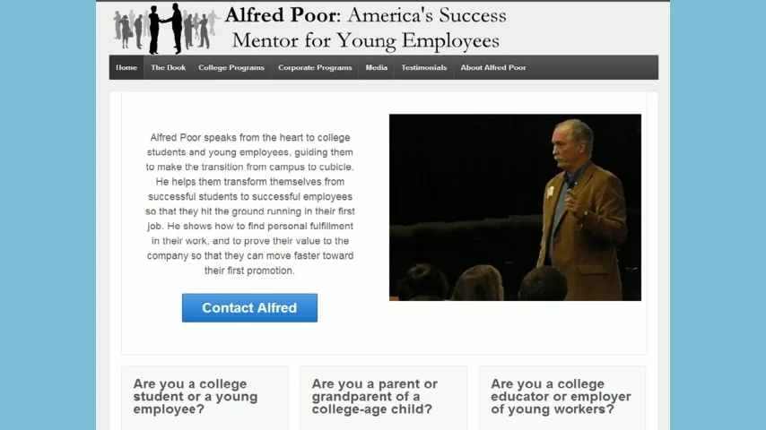 Alfred Poor on Vimeo