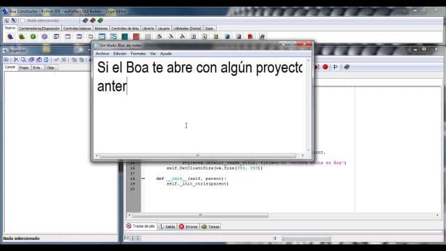 Boa Constructor, Tutorial No. 3, "Hola Mundo" on Vimeo