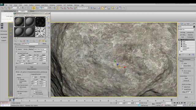3ds Max Environment Modeling Part #2 - Procedural Stone: Mapping ...