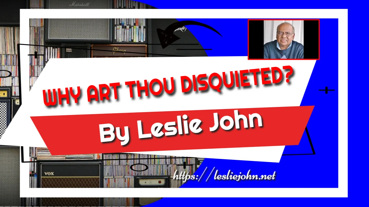 WHY ART THOU DISQUIETED on Vimeo