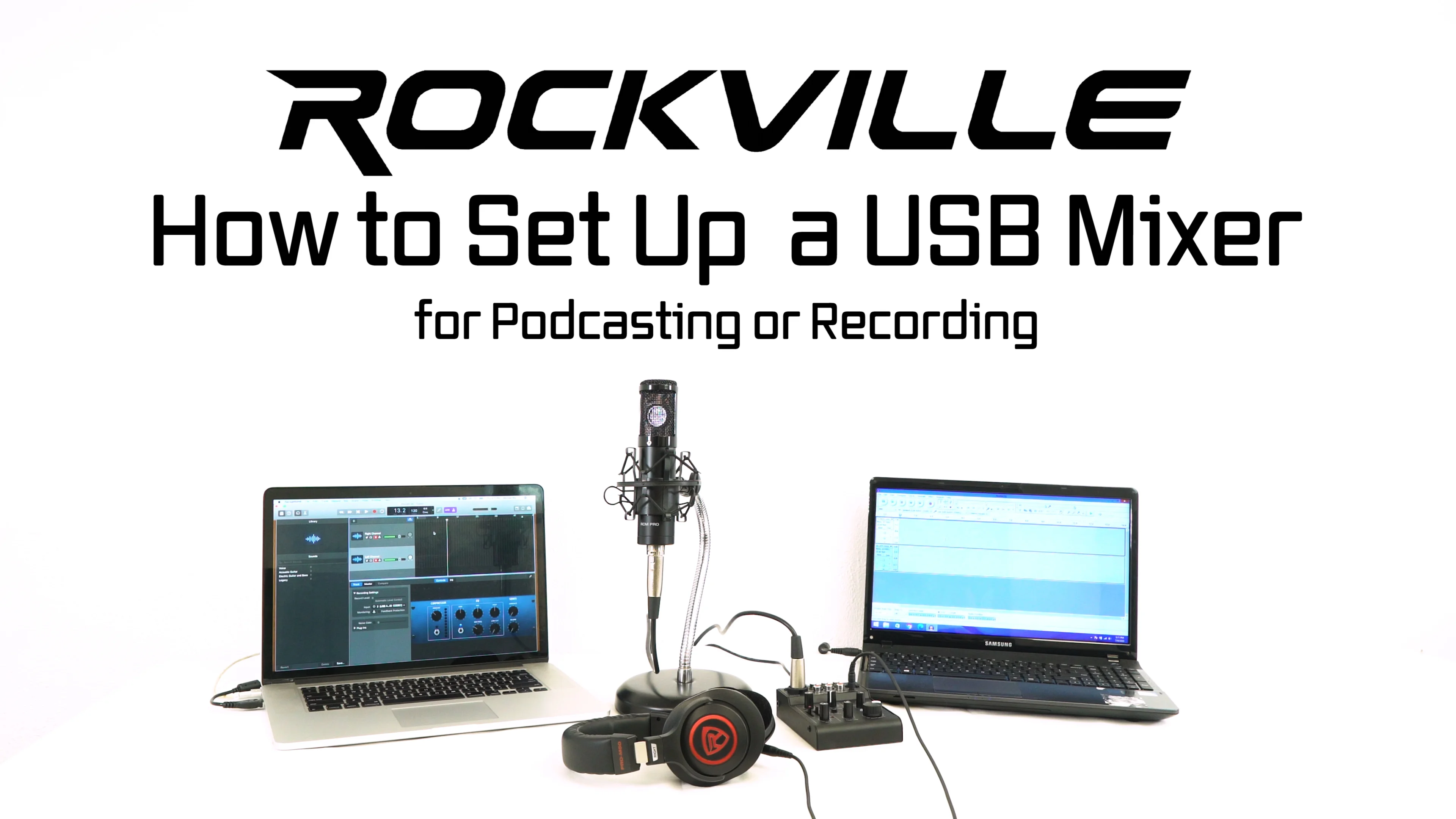 How to Set up A USB Mixer