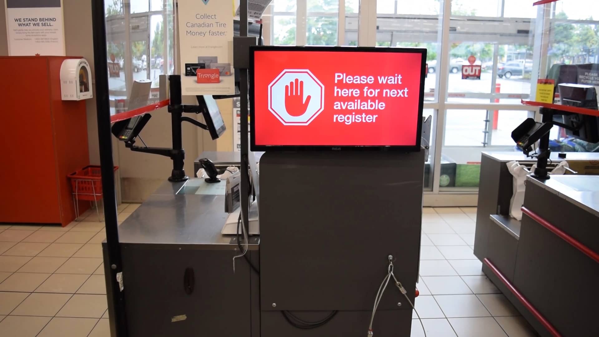 Queue Safe SINGLE LANE CHECKOUT MANAGER on Vimeo