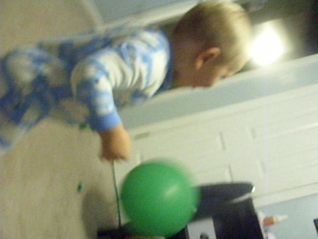 Brennan and a balloon on Vimeo