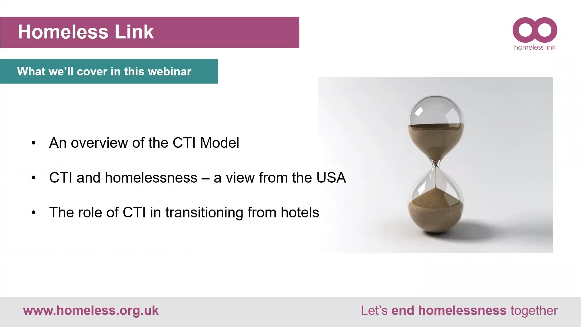 Webinar: Critical Time Intervention - From homelessness to hotels and ...