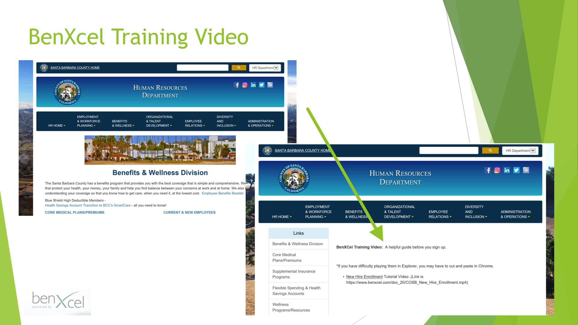 How to access Benxcel (with updates) on Vimeo