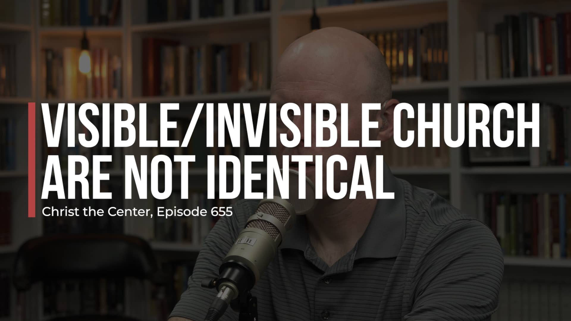 The Visible and Invisible Church Are Not Yet Identical on Vimeo
