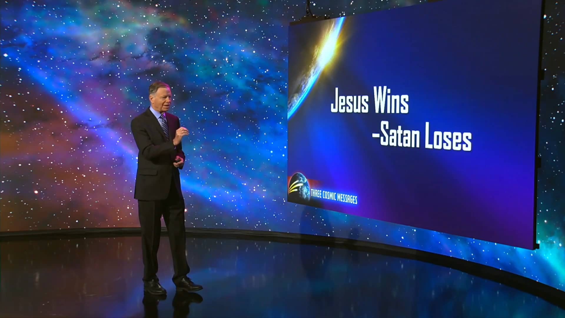 Three Cosmic Messages 01: Jesus Wins—Satan Loses on Vimeo