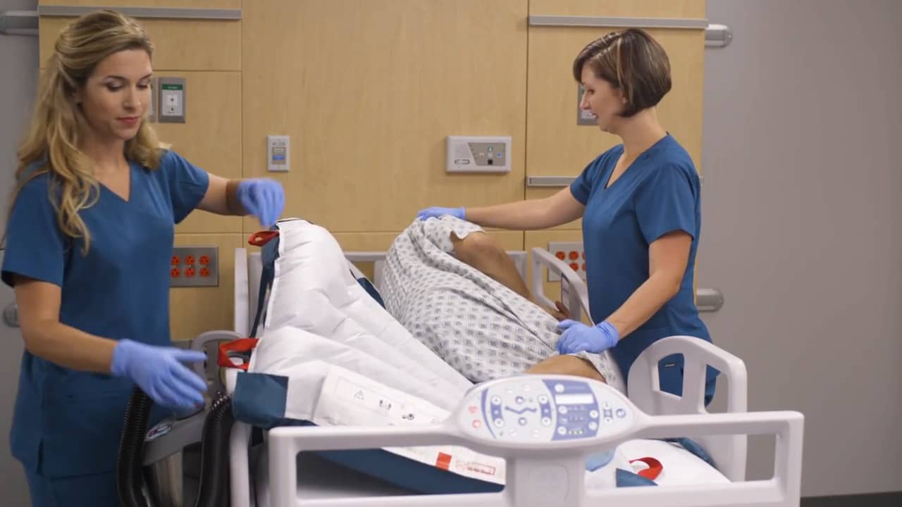 HoverMatt with Positioning Wedges – Offloading Technique on Vimeo