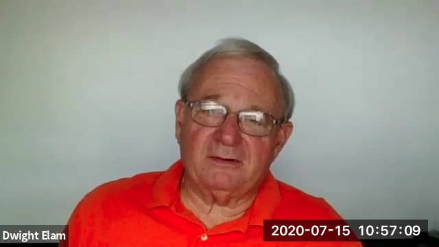 7/15/20 Bible Study by Pastor Dwight Elam on Vimeo