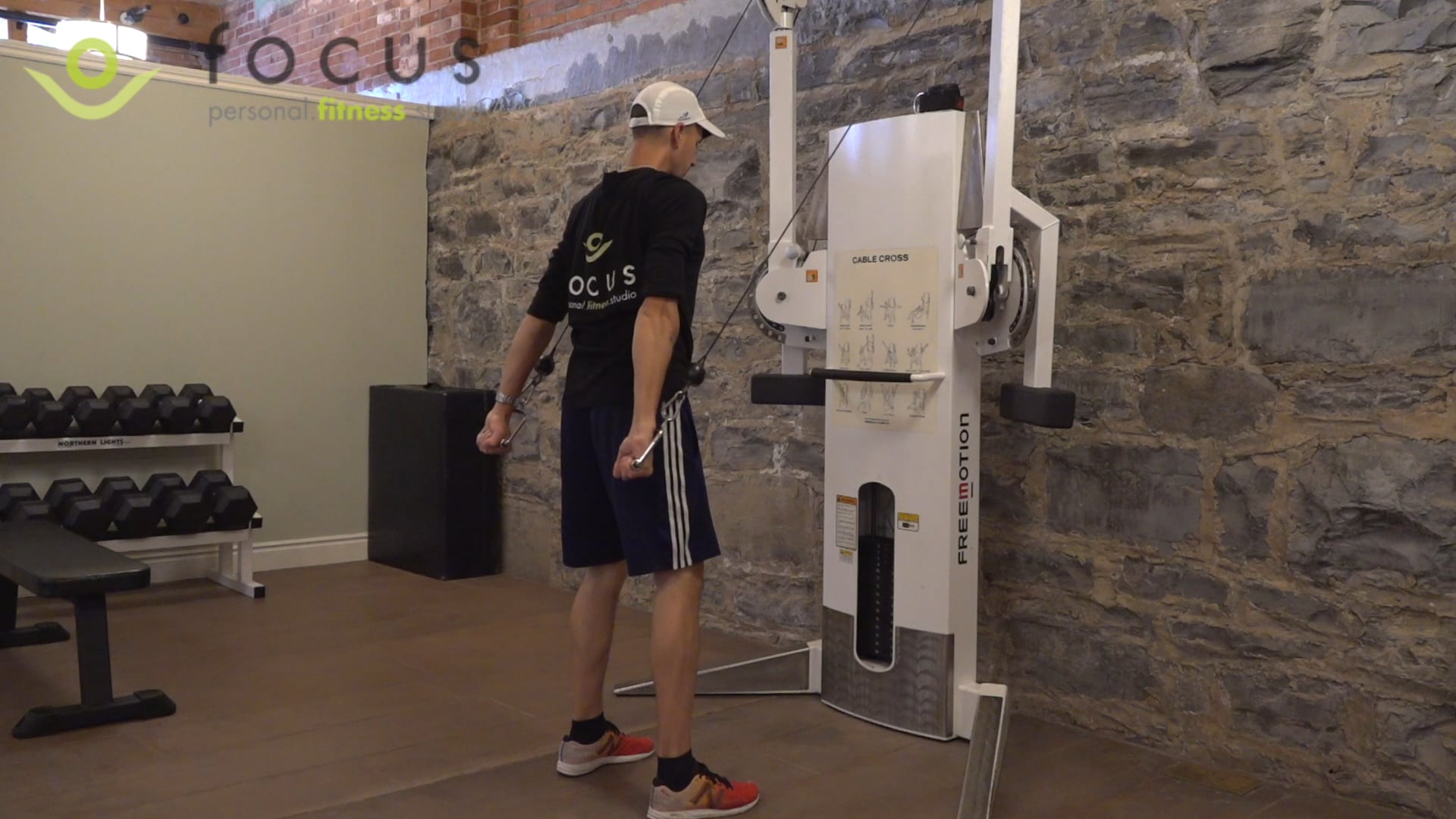 Pull Down – Standing Straight Arm Cable on Vimeo