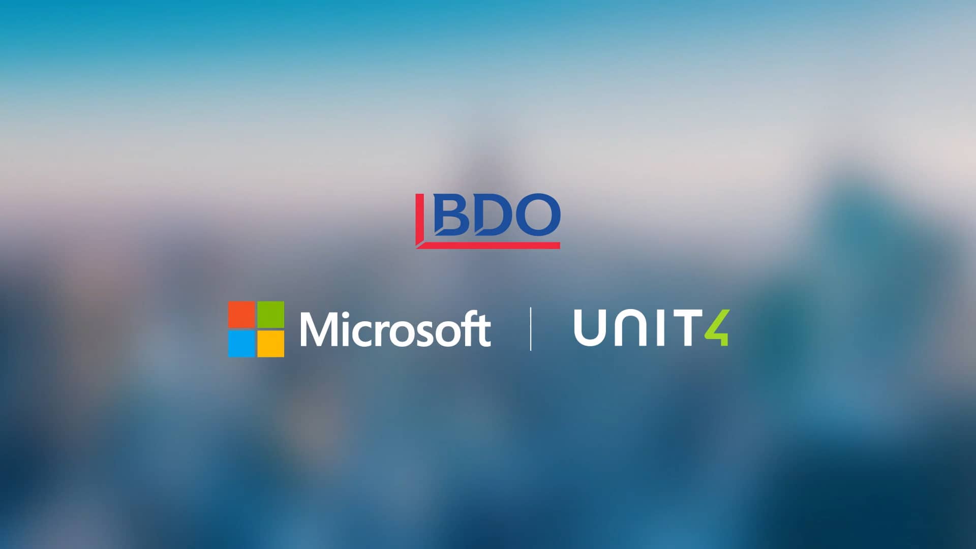 BDO, Microsoft and Unit4 PSA Suite on Vimeo