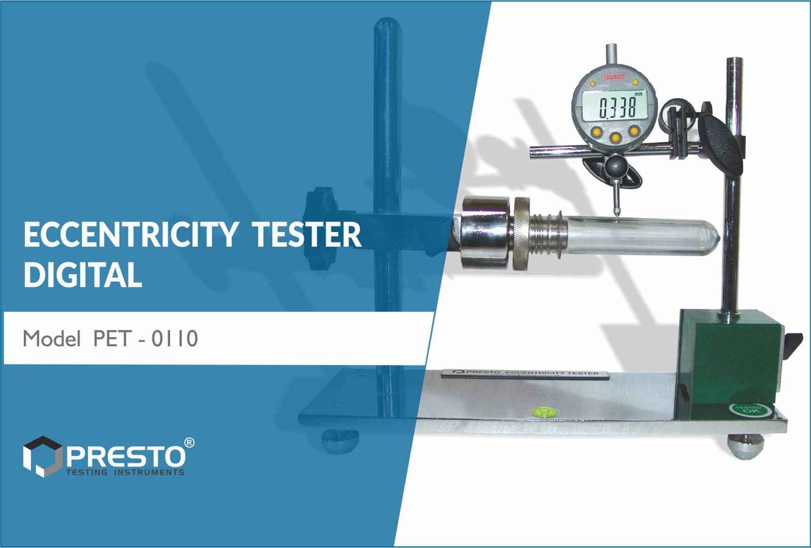 Preform Eccentricity Tester Manufacturers on Vimeo