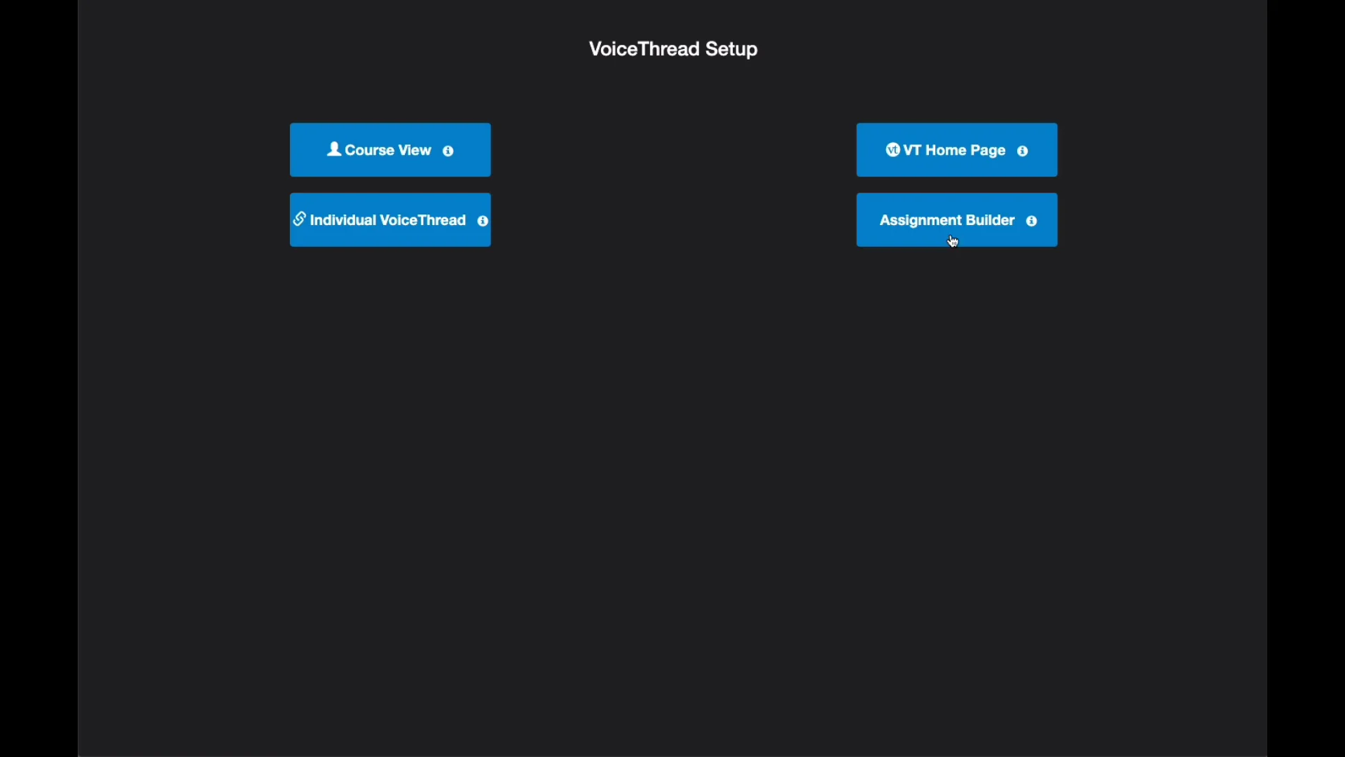 VoiceThread Tutorials - Building New Assignments on Vimeo