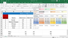 33 How To Use Cell Styles In Excel hn On Vimeo