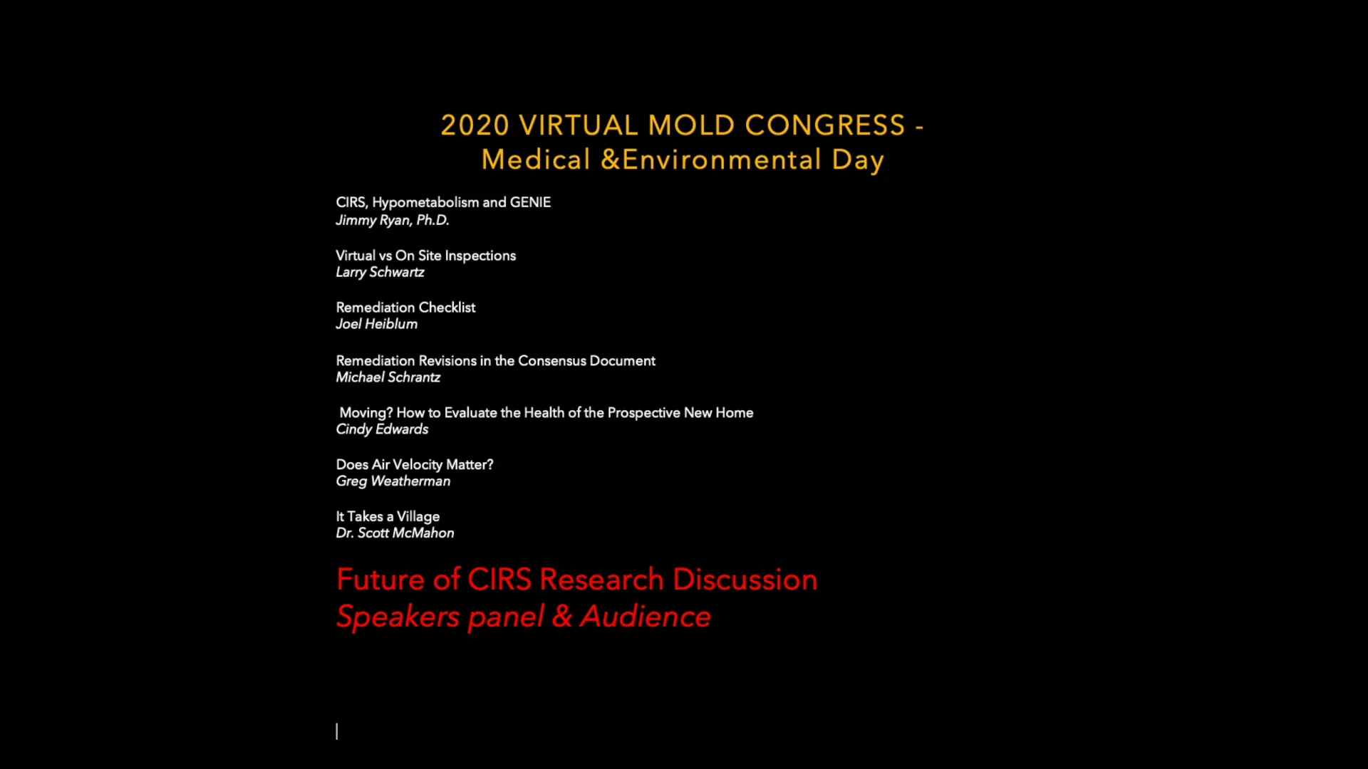 The Future of CIRS Research on Vimeo