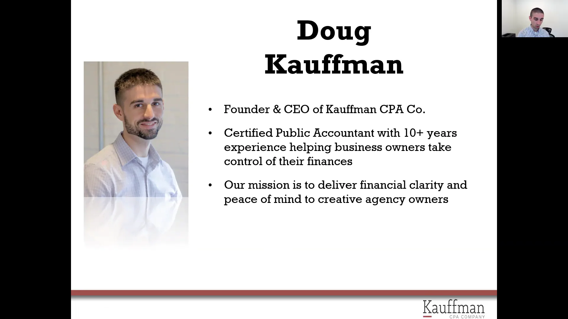 Doug Kauffman Presentation on Vimeo