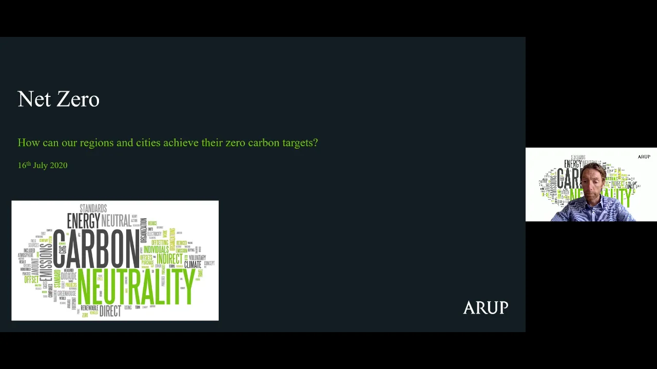 Arup Net Zero Target Webinar - July 2020 on Vimeo