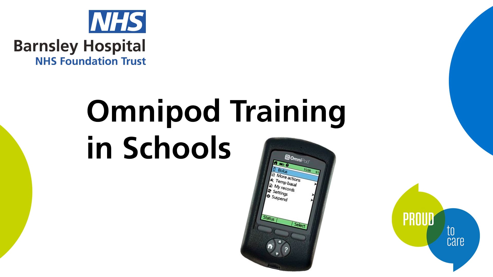 Omnipod Training in Schools on Vimeo