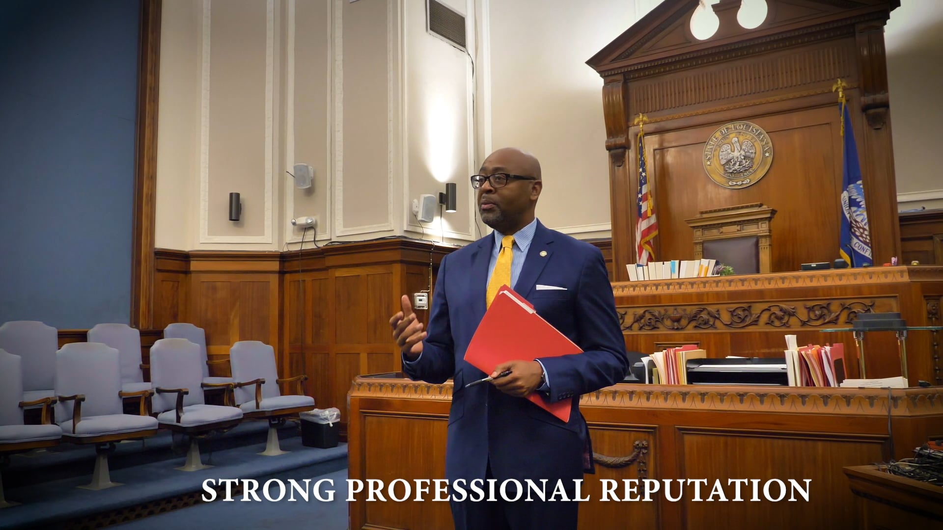 Elect Elroy A. James, Judge, Civil District Court on Vimeo