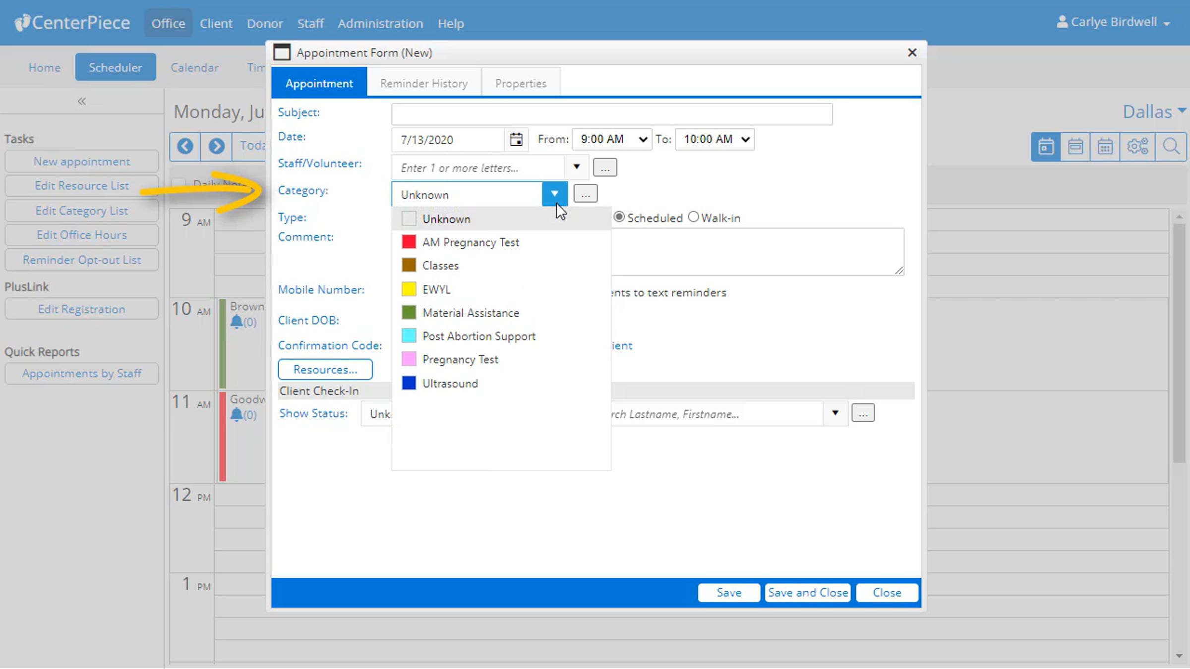 Setup Part Three - Categories