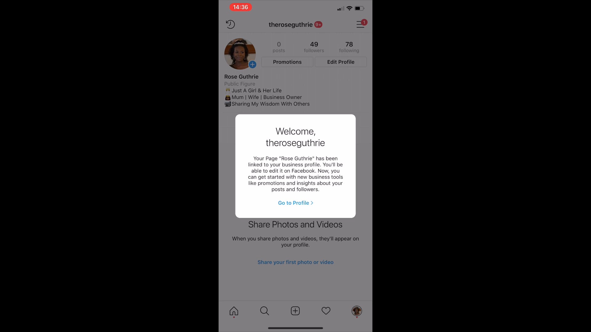 1 - Setting Up Insta Business Profile on Vimeo