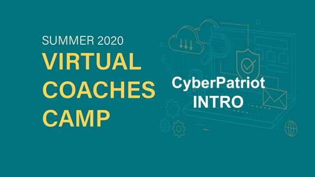 Cyber Coaches Camp Cyberpatriot Program - SynED