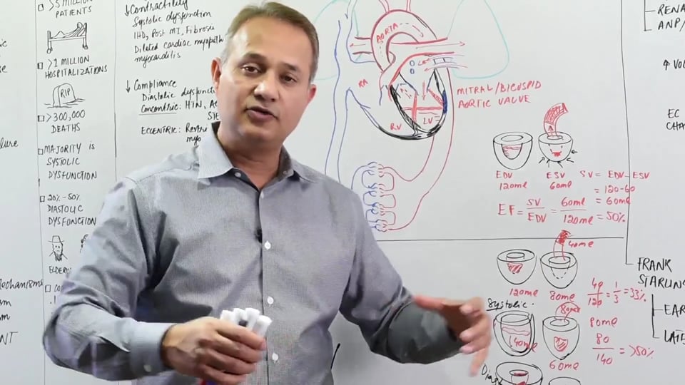 Left Heart Failure: Pathogenesis | DrBeen
