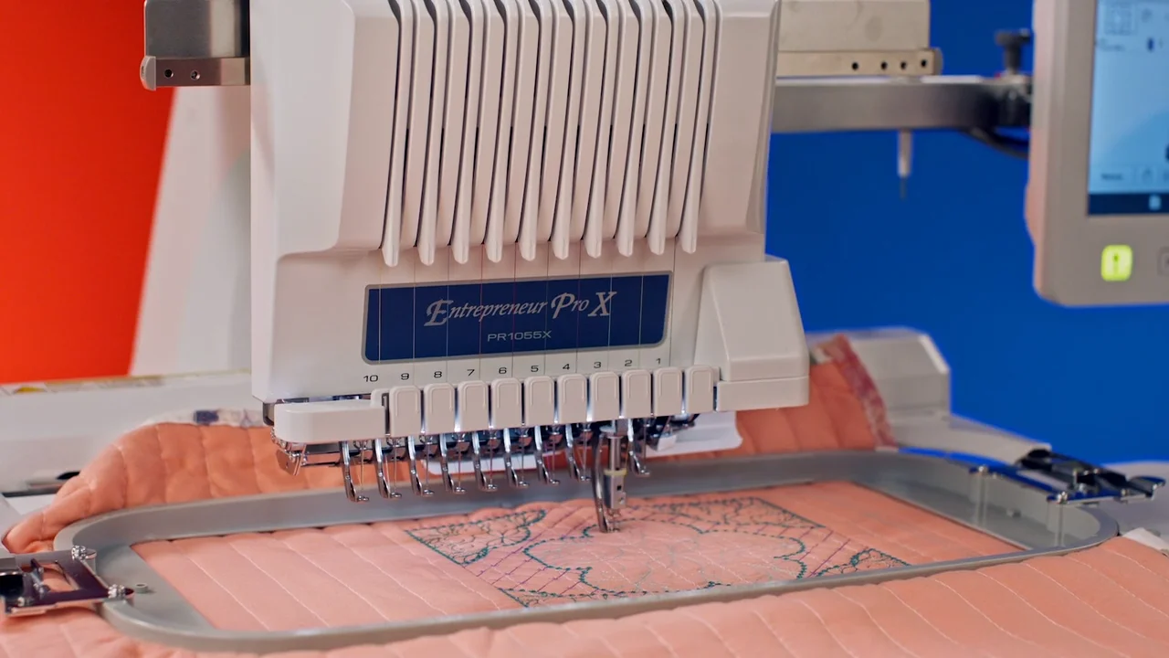 Brother Exclusive My Design Center Built-in Software in the PR1055X on ...