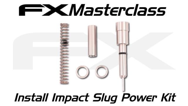 How to Install FX Impact Slug Power Kit - Airgun101