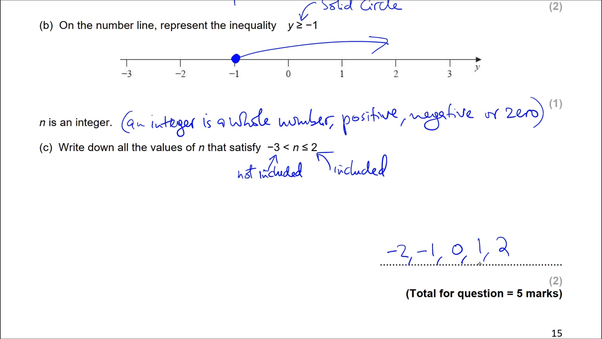 Edexcel IGCSE Maths Revision Booklet 2, Q22, 23, 24, 25, factorize ...