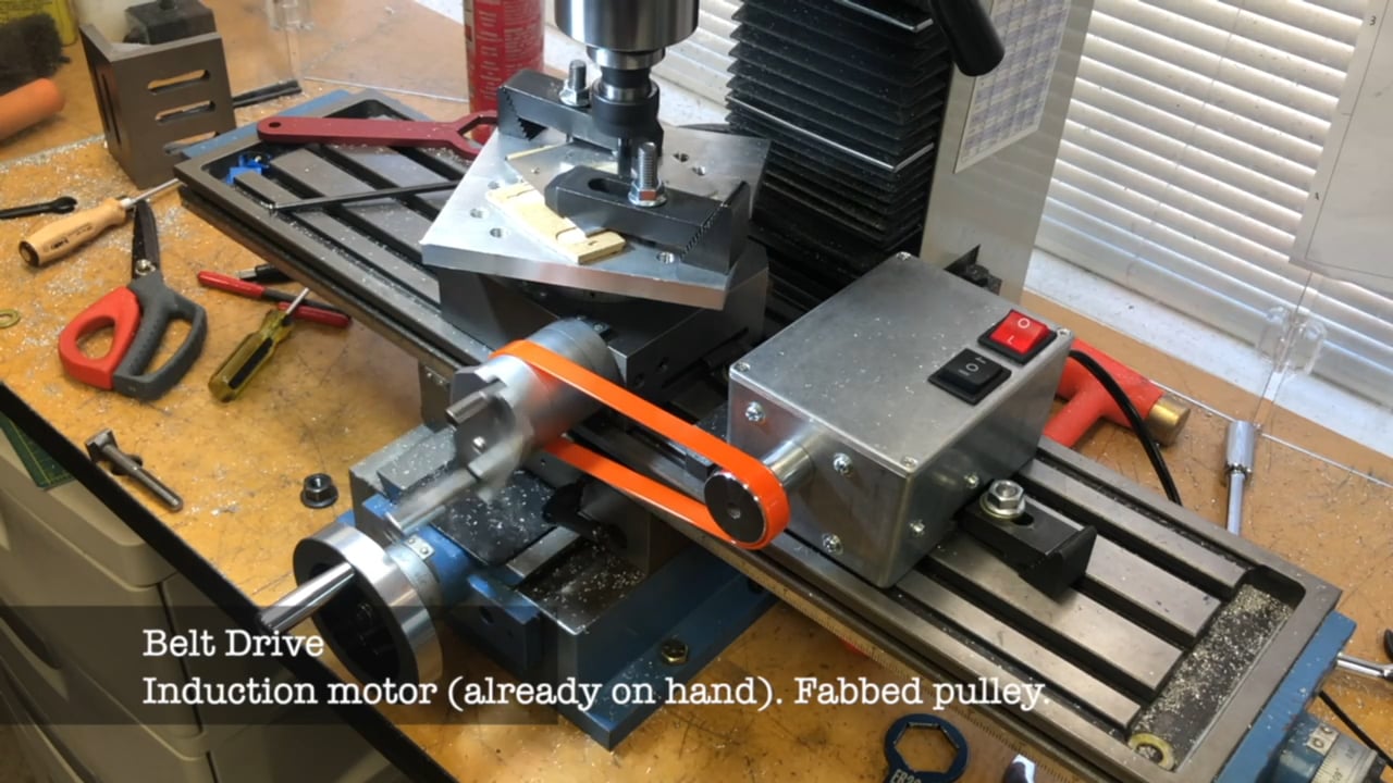 Rotary Table Belt Drive on Vimeo