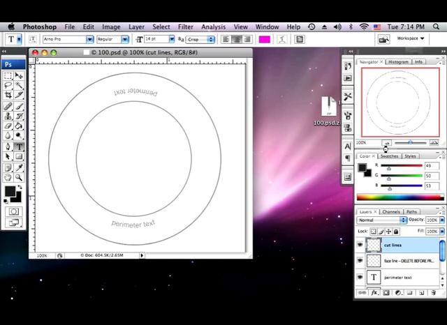 How to make a button using Adobe Photoshop on Vimeo
