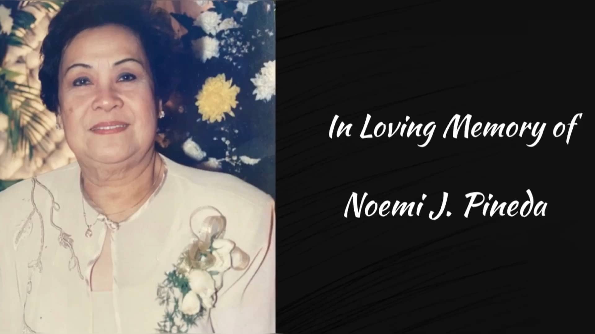 Tribute Video | Noemi J. Pineda on Vimeo