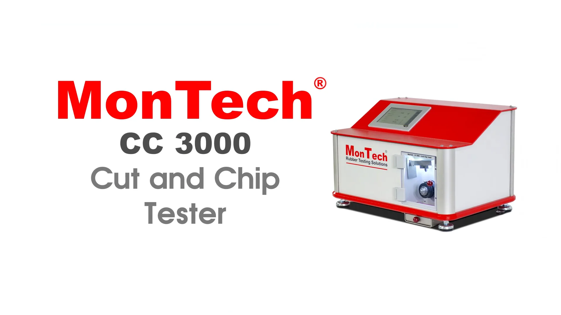 MonTech CC 3000 Rubber Cut and Chip Tester