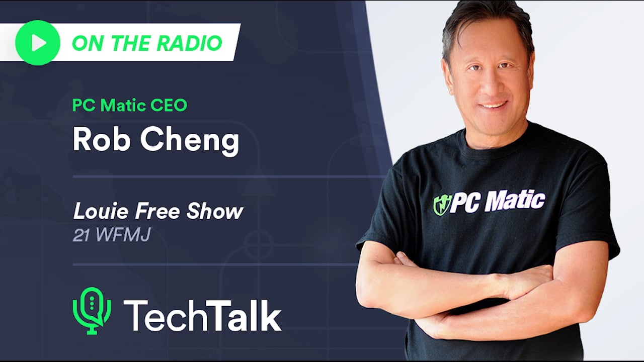 PC Matic CEO Rob Cheng on Louie Free Show - July 23, 2020 on Vimeo