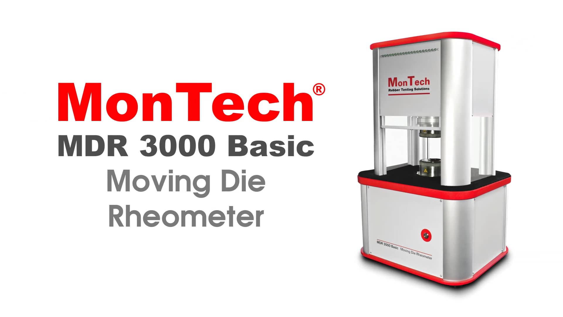 MonTech MDR 3000 Basic Moving Die Rheometer on Vimeo