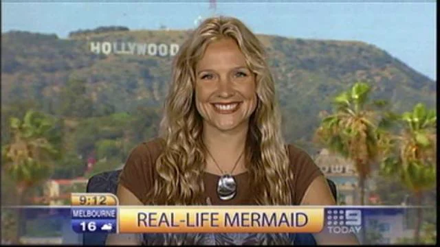 Mermaid Linden interview on Australia Today Show
