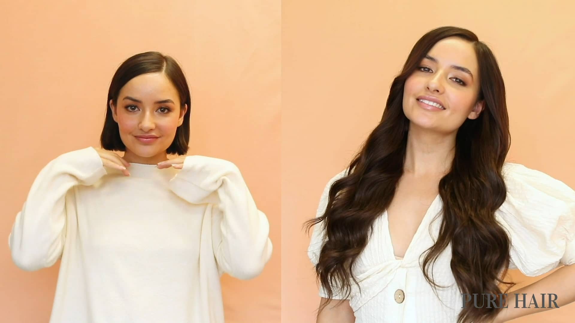 How to Clip in Hair Extensions on Vimeo