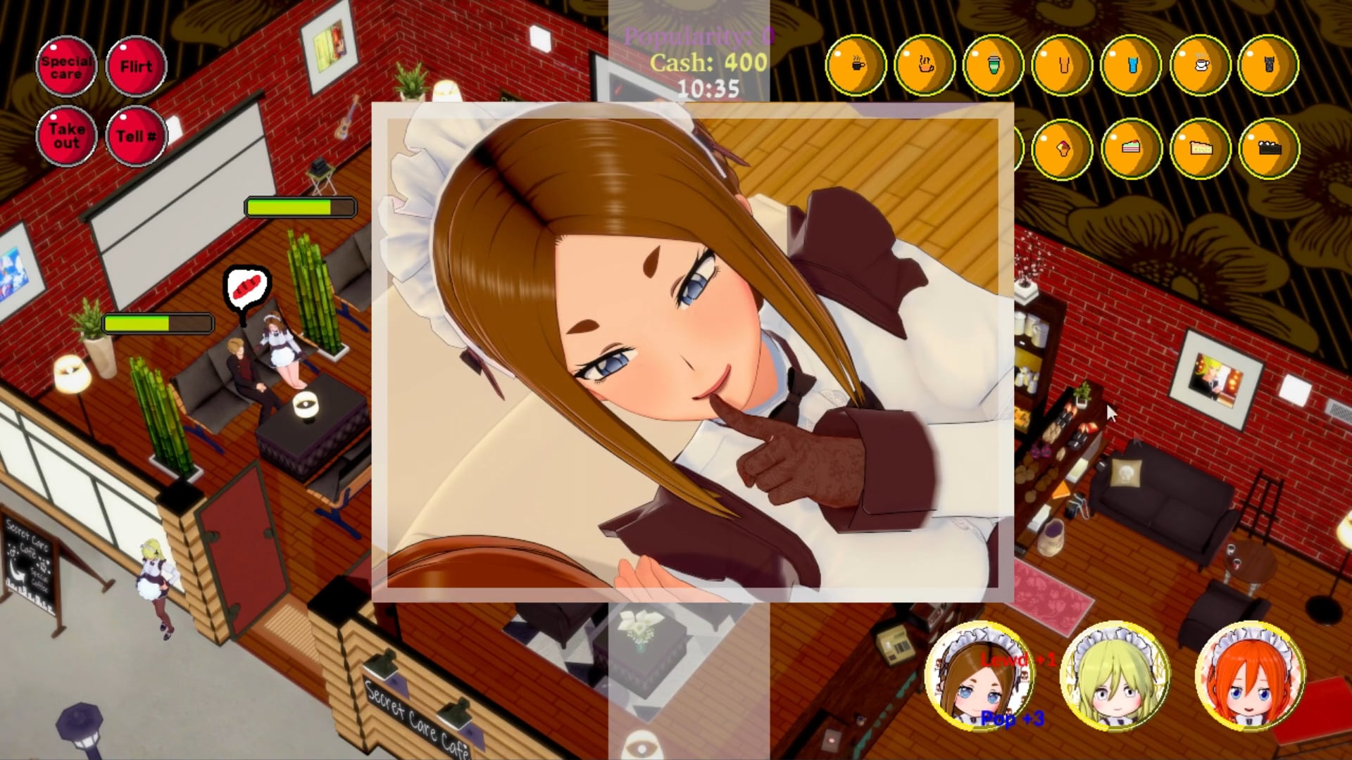 Secret Care Cafe gameplay 28.07 on Vimeo