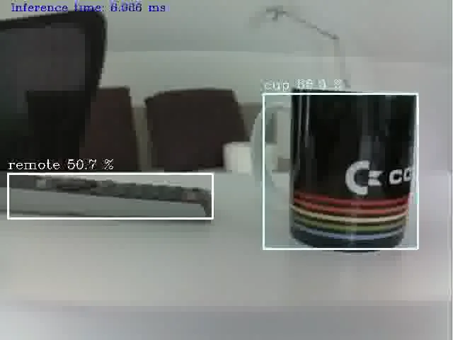 Object detection using tiny-YOLOv3 with webcam on Raspberry Pi on Vimeo