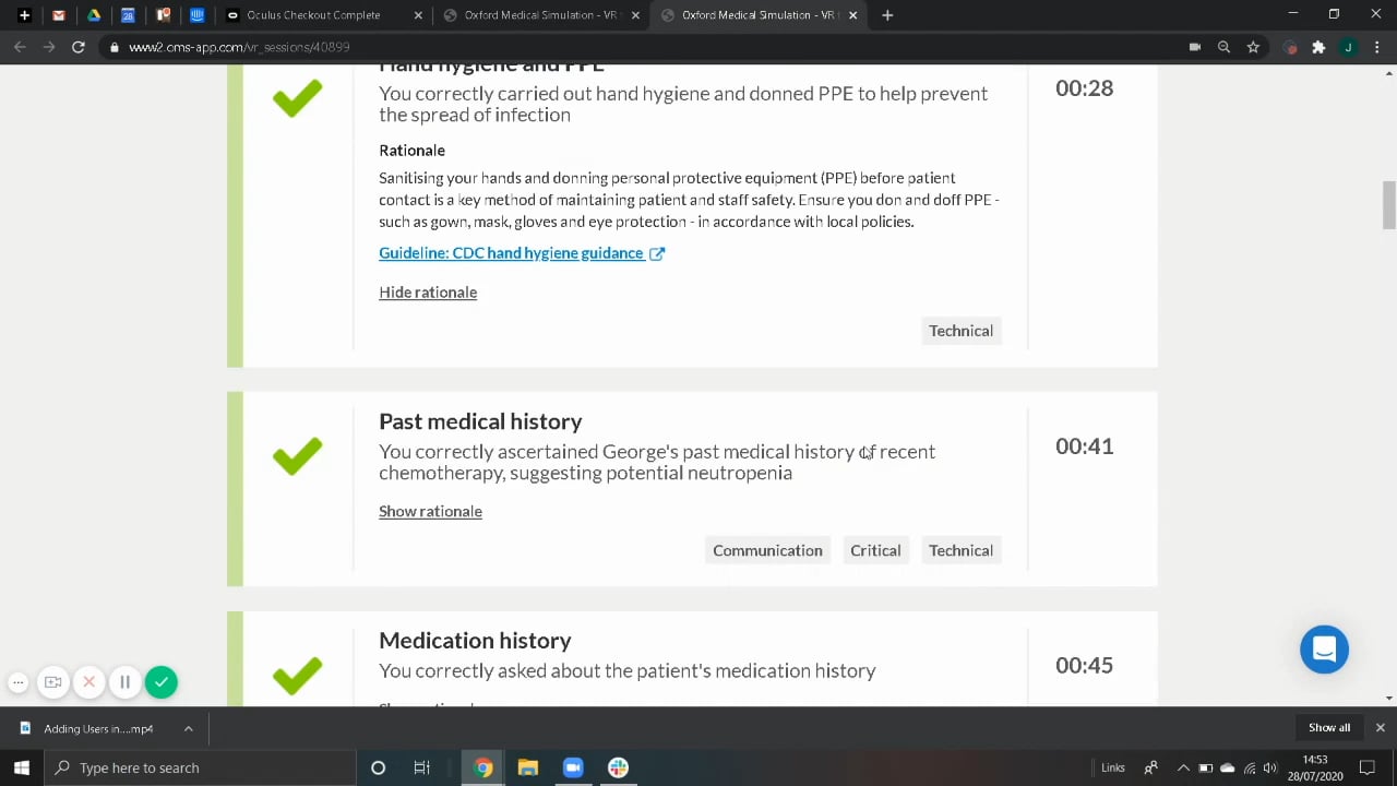 Feedback Report on Vimeo